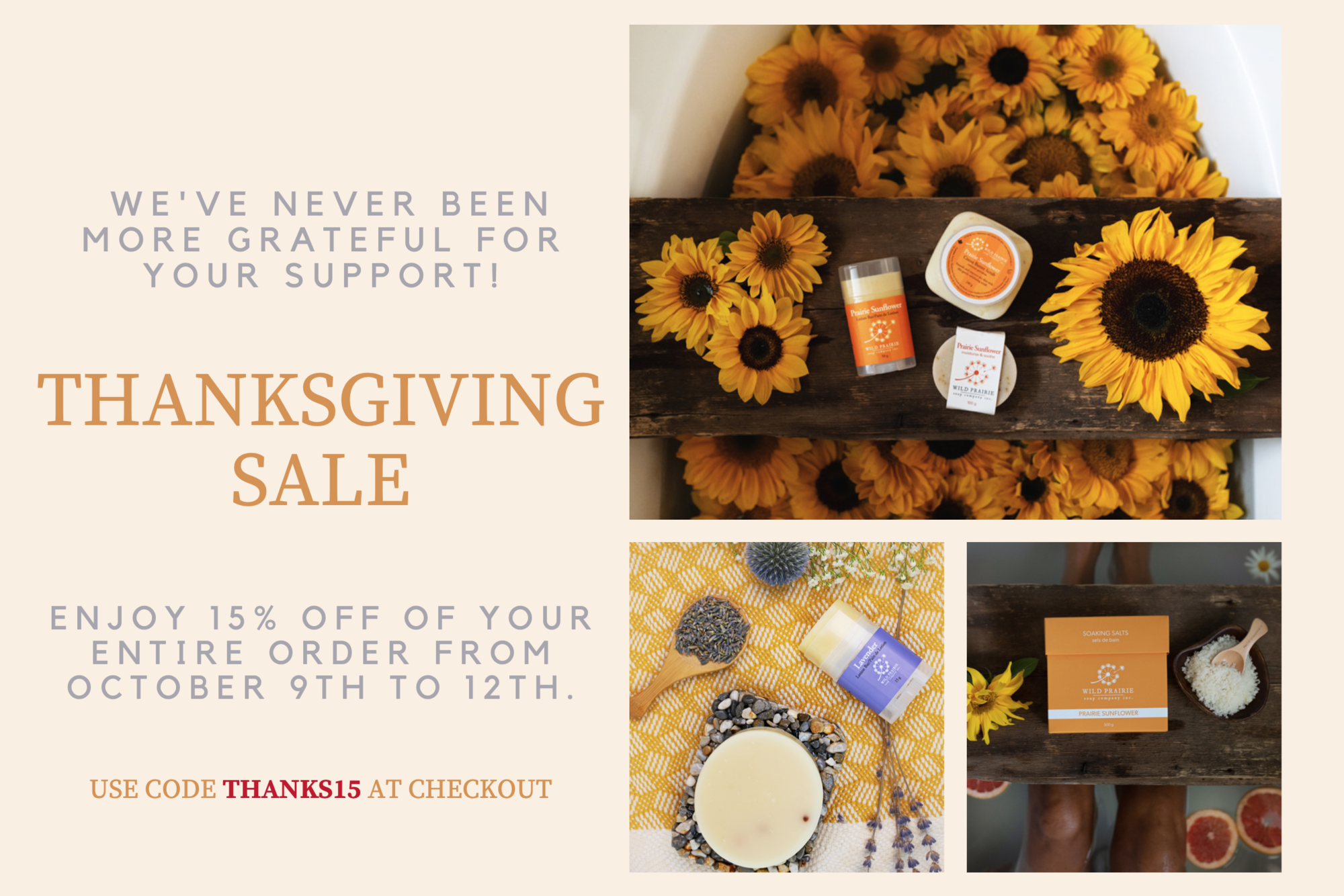 Thanksgiving Weekend Sale!